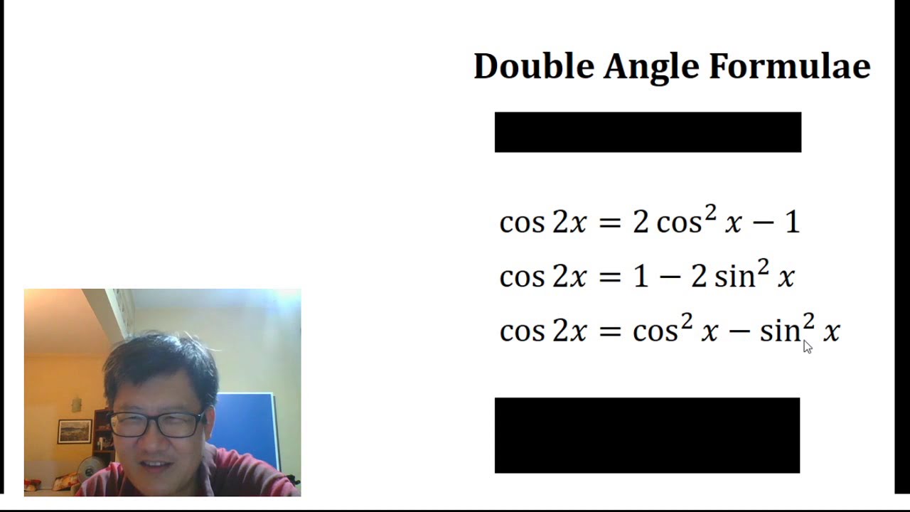 Integration Using the Double Angle Formula - YouTube