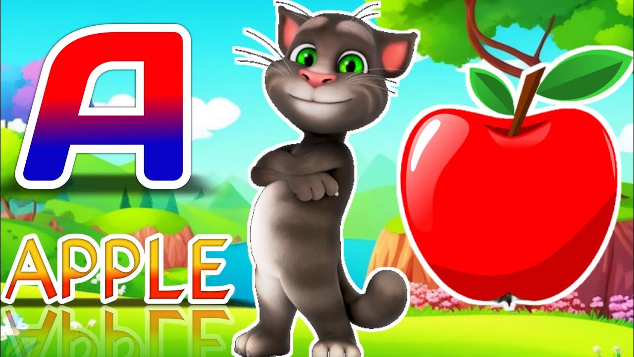 Learn Alphabet A to Z | abcd with live Example | A for Apple | Alphabet ...