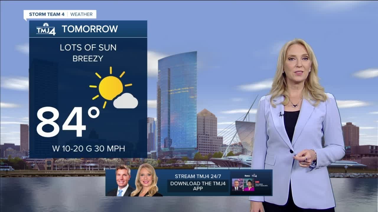 Southeast Wisconsin weather: Sunshine and gusty winds Wednesday, highs ...
