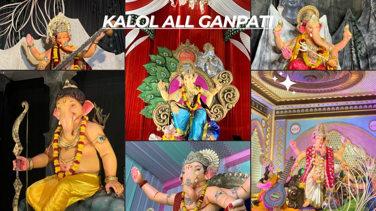 All Kalol Ganpati 😊 ️ - YouTube