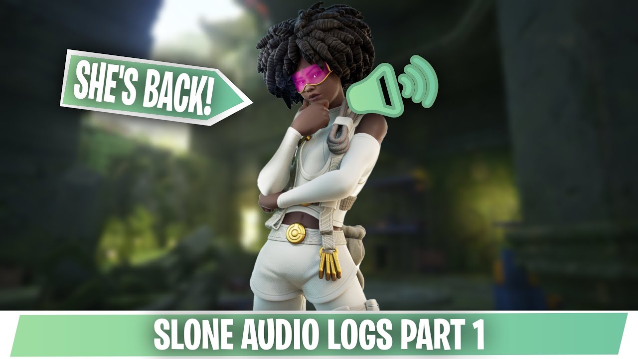 Fortnite: Chapter 4 Season 3 Slone Dialogue/Audio Logs/Voicelines Week ...