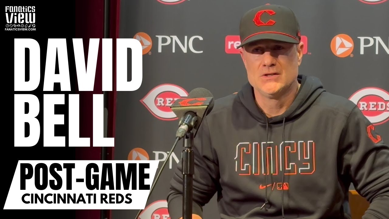 David Bell Reacts to Elly De La Cruz Hitting for Cycle, Joey Votto Return & Reds 12 Games Win ...