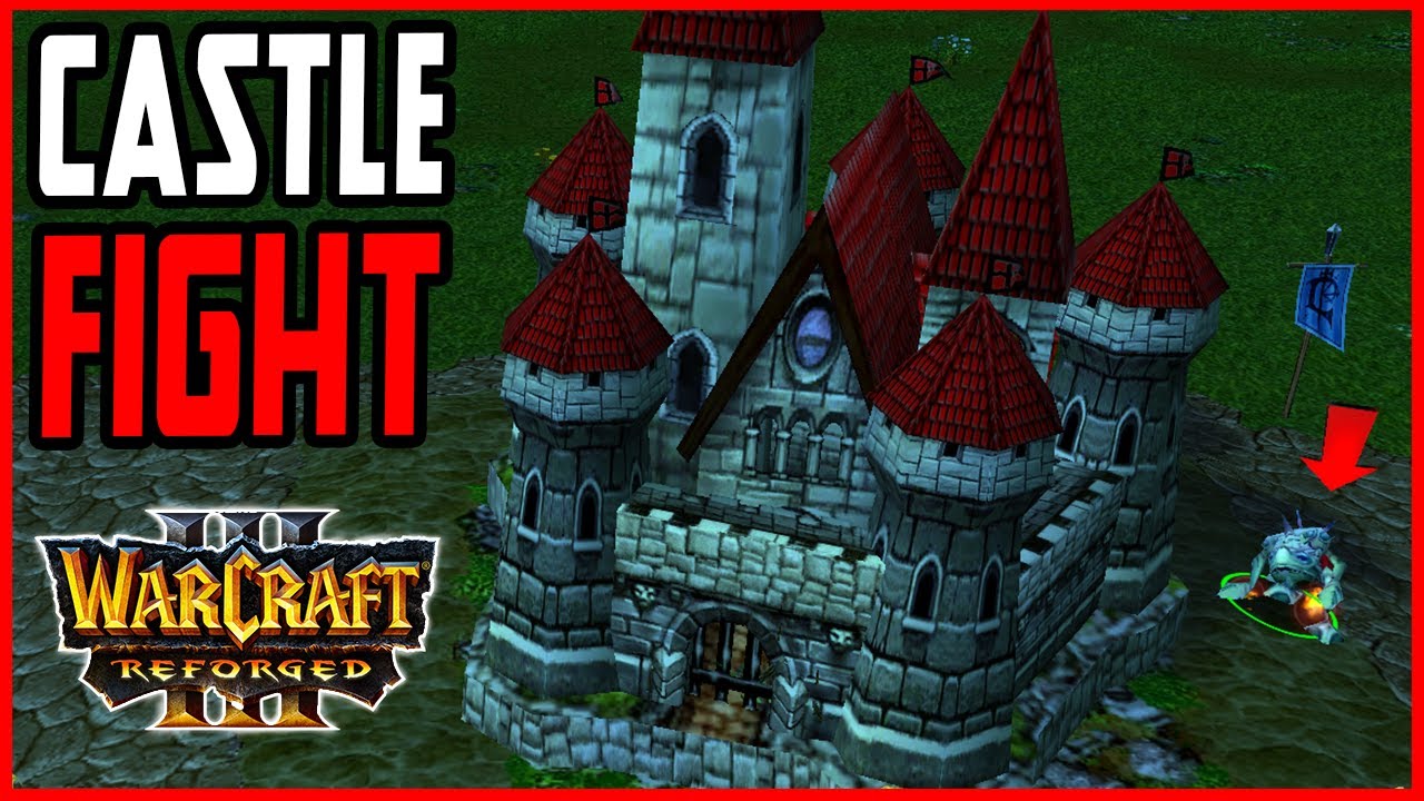 Warcraft 3 Reforged | CASTLE FIGHT ft. EreboS | My Favorite Custom Game ...