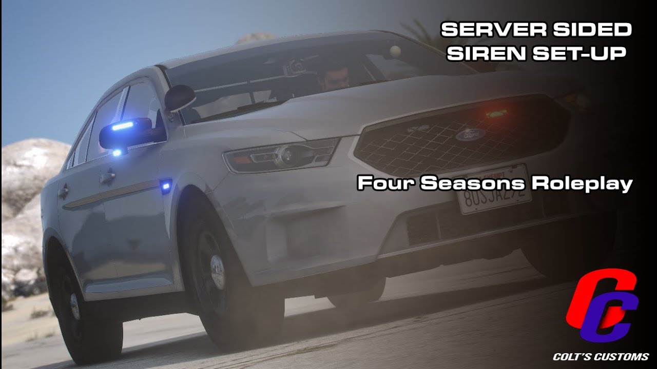 Server Sided Sirens FiveM - Commission for Four Seasons Roleplay - YouTube