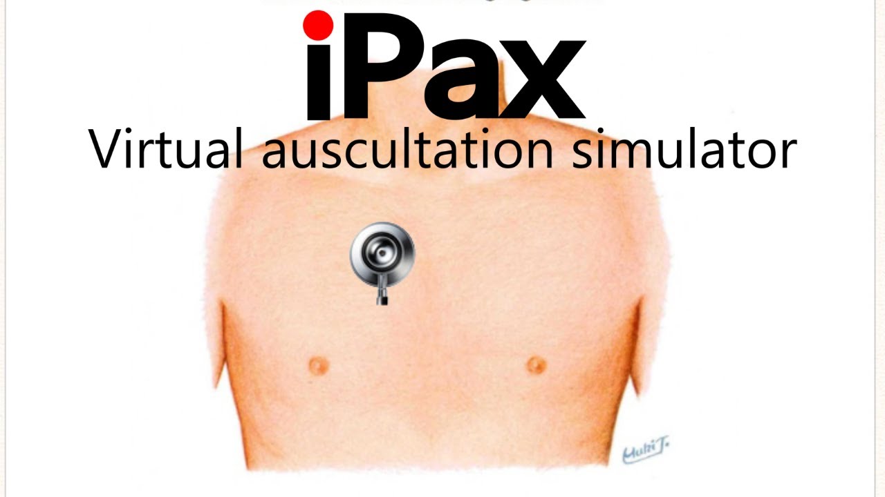 Virtual auscultation simulator iPax/ short1/2 - YouTube