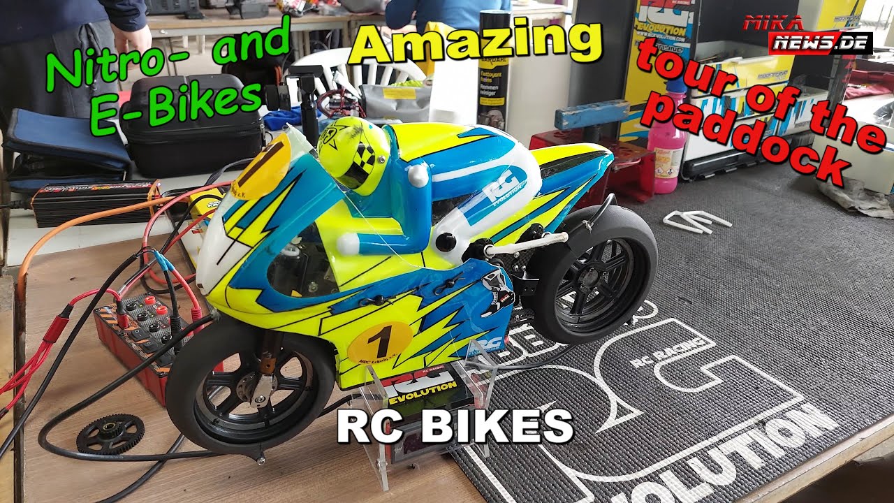 Amazing RC BIKES - Rundgang durch das Fahrerlager - World Championship ...