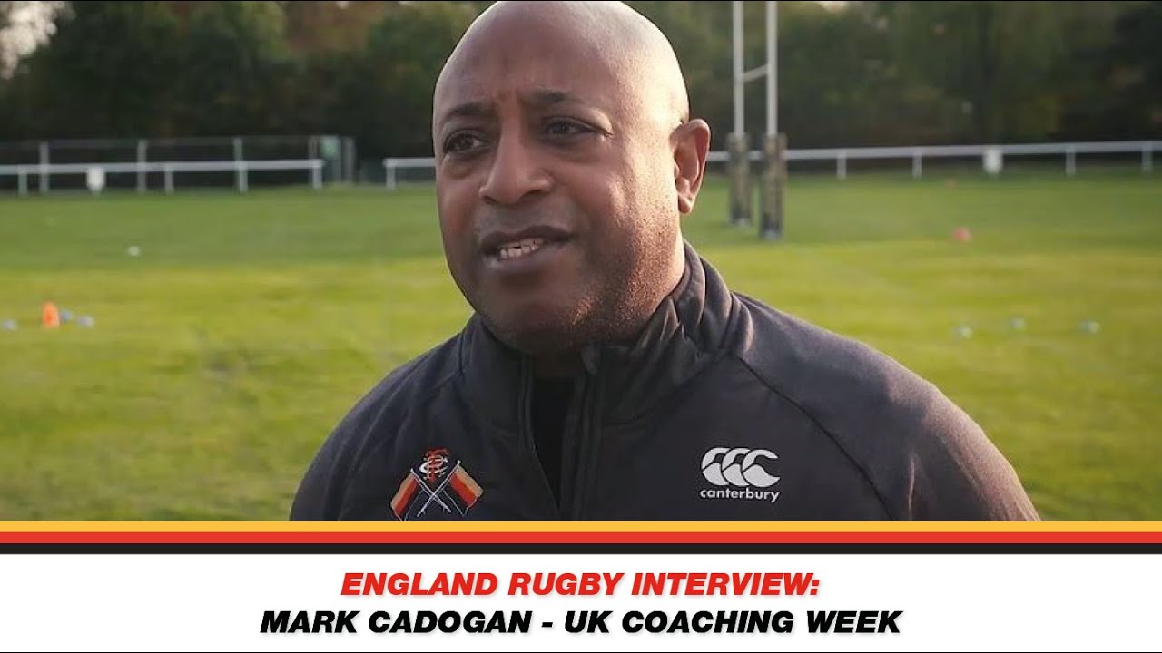 Mark Cadogan: England Rugby Interview - YouTube