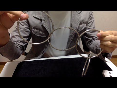 linking rings revealed/ linking rings tutorial - YouTube