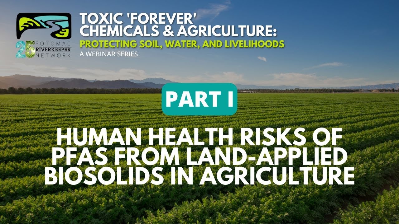 Human Health Risks of PFAS from Land-Applied Biosolids in Agriculture ...