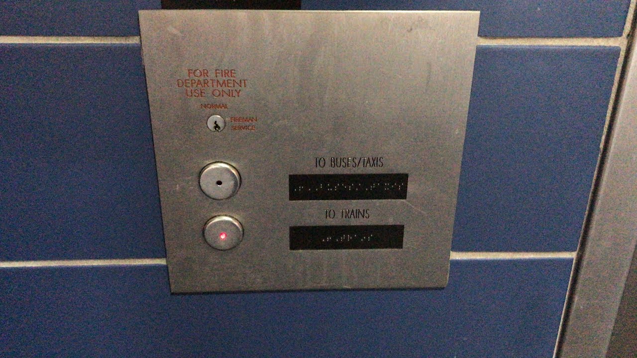 DISGUSTING Hydraulic elevator with CRINGEOVATION at St. George Transit ...