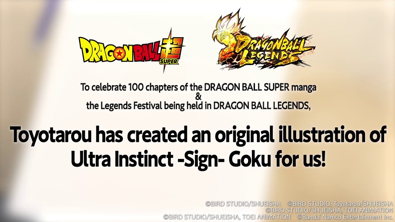 Toyotarou's Process for Drawing Ultra Instinct -Sign- Goku Revealed ...