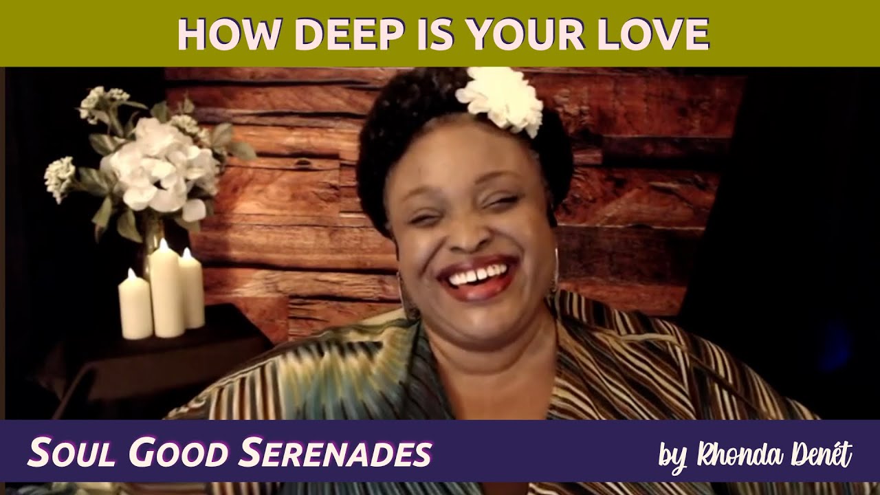 How Deep Is Your Love | Cover by @RhondaDenetMusic - YouTube