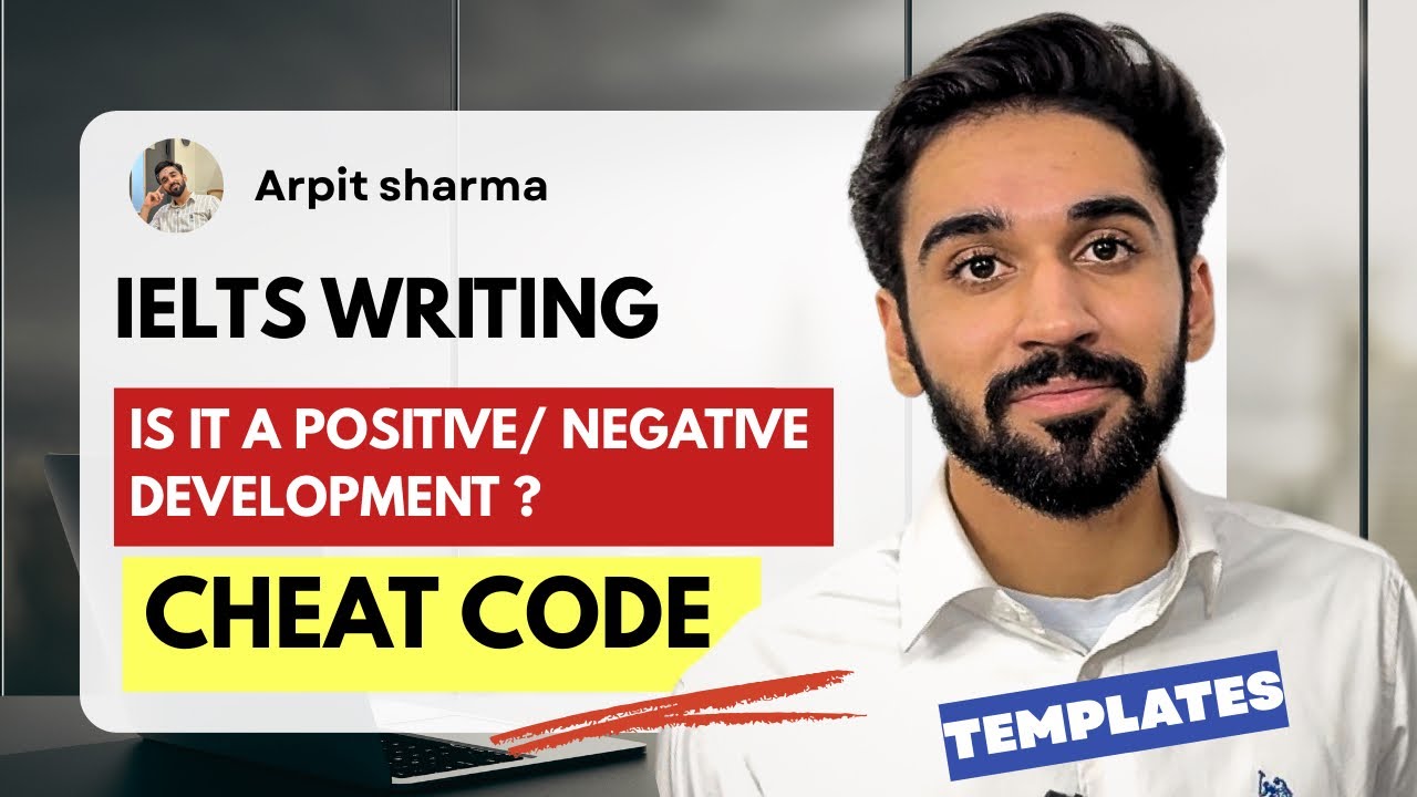 IELTS Writing Task 2: Positive/Negative Development Essay 🔥 | Band 9 ...