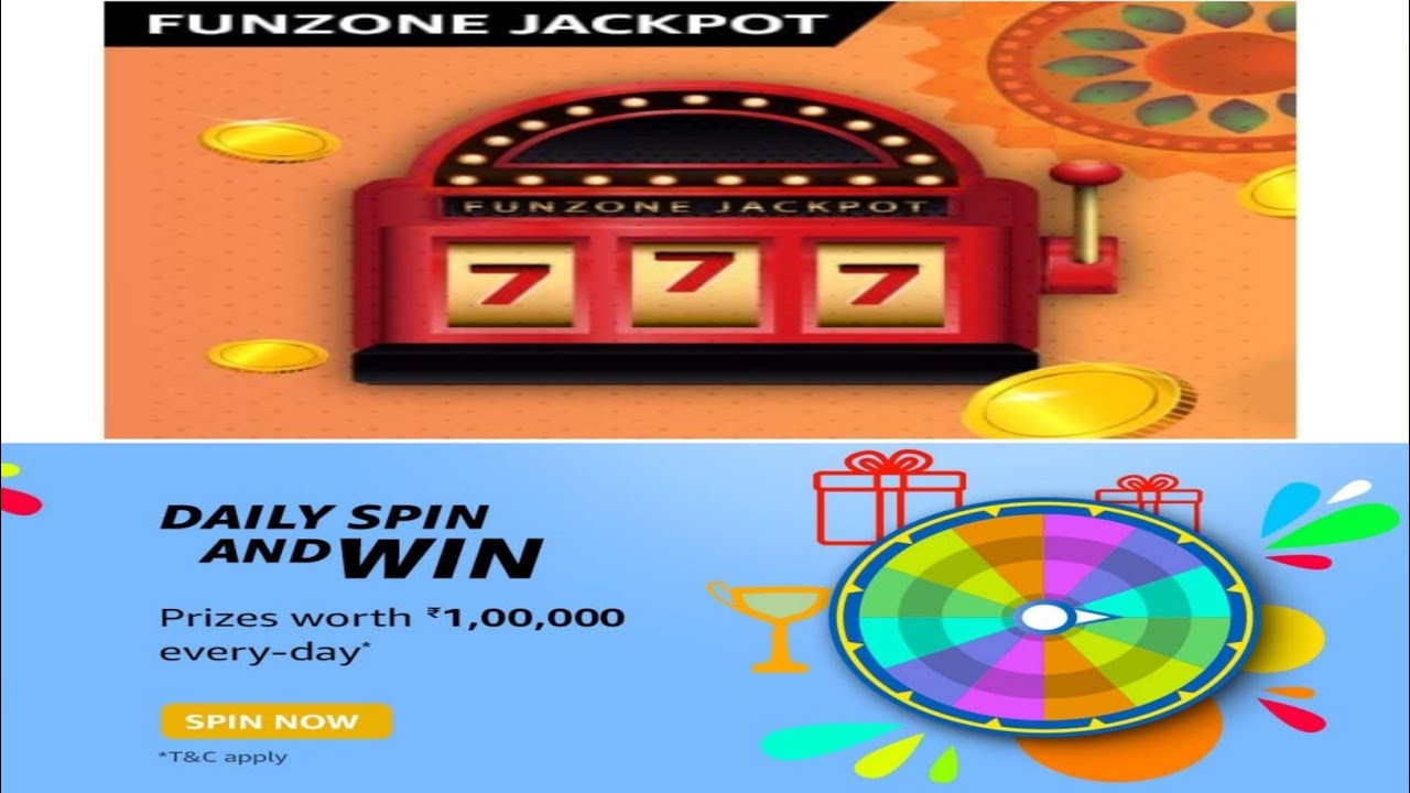funzon jackpot today/today spin and win/amazon funny jackpot/amazon ...