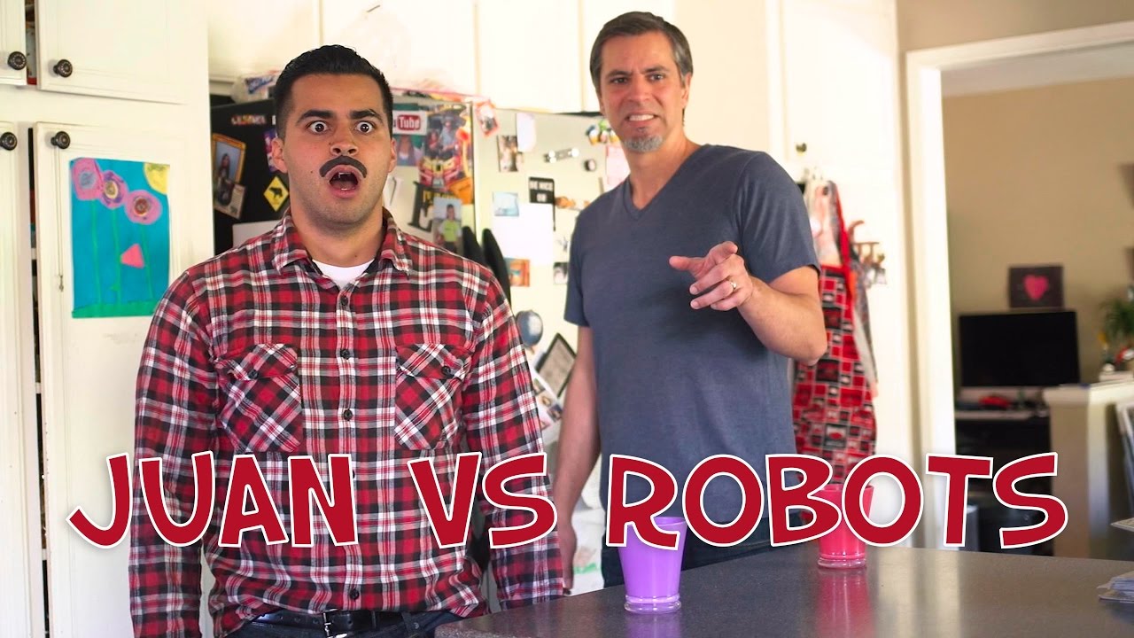 Juan VS Robots - David Lopez - YouTube