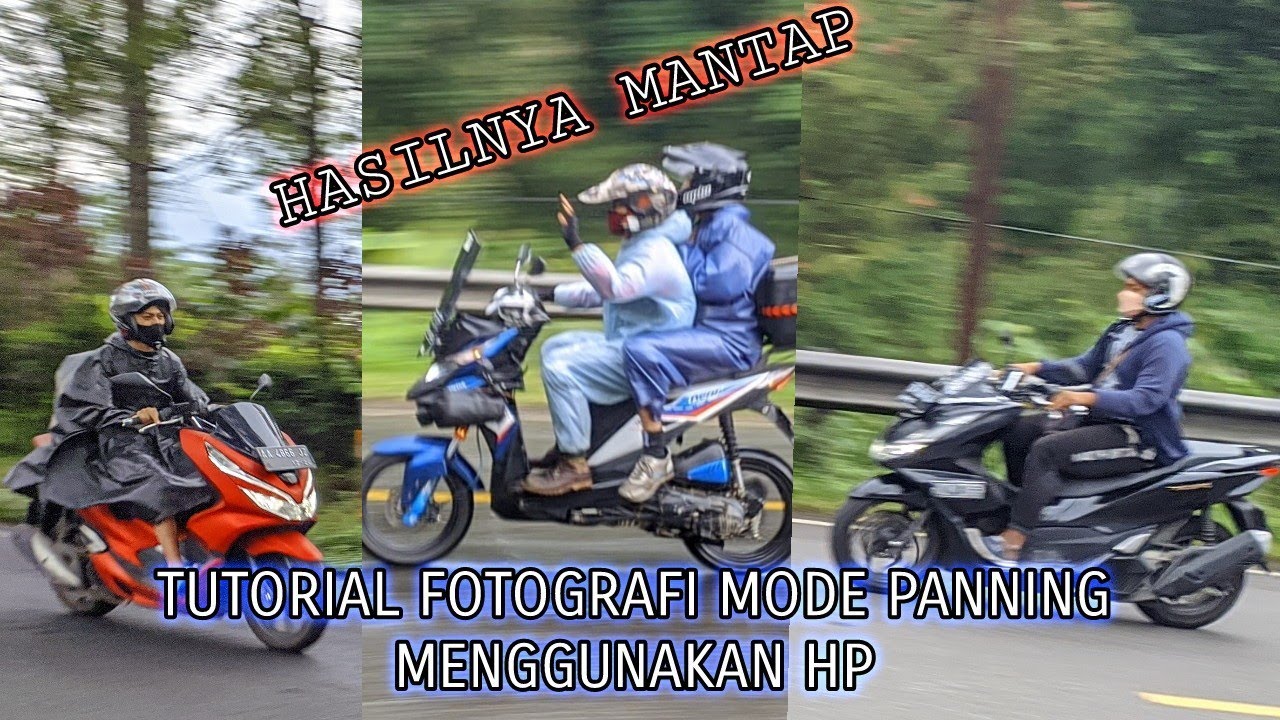 Tutorial Fotografi Mode panning menggunakan hp - YouTube
