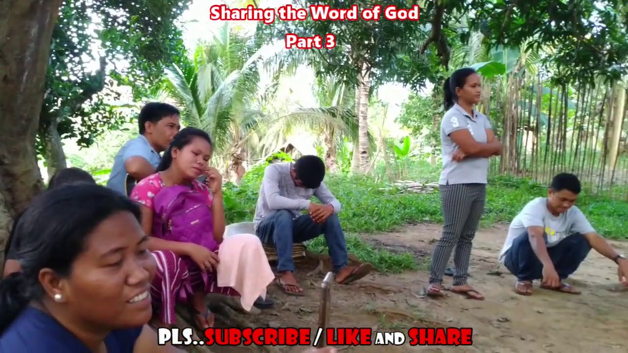 Sharing the God's Word part 3 #we are the Disciple of God - YouTube