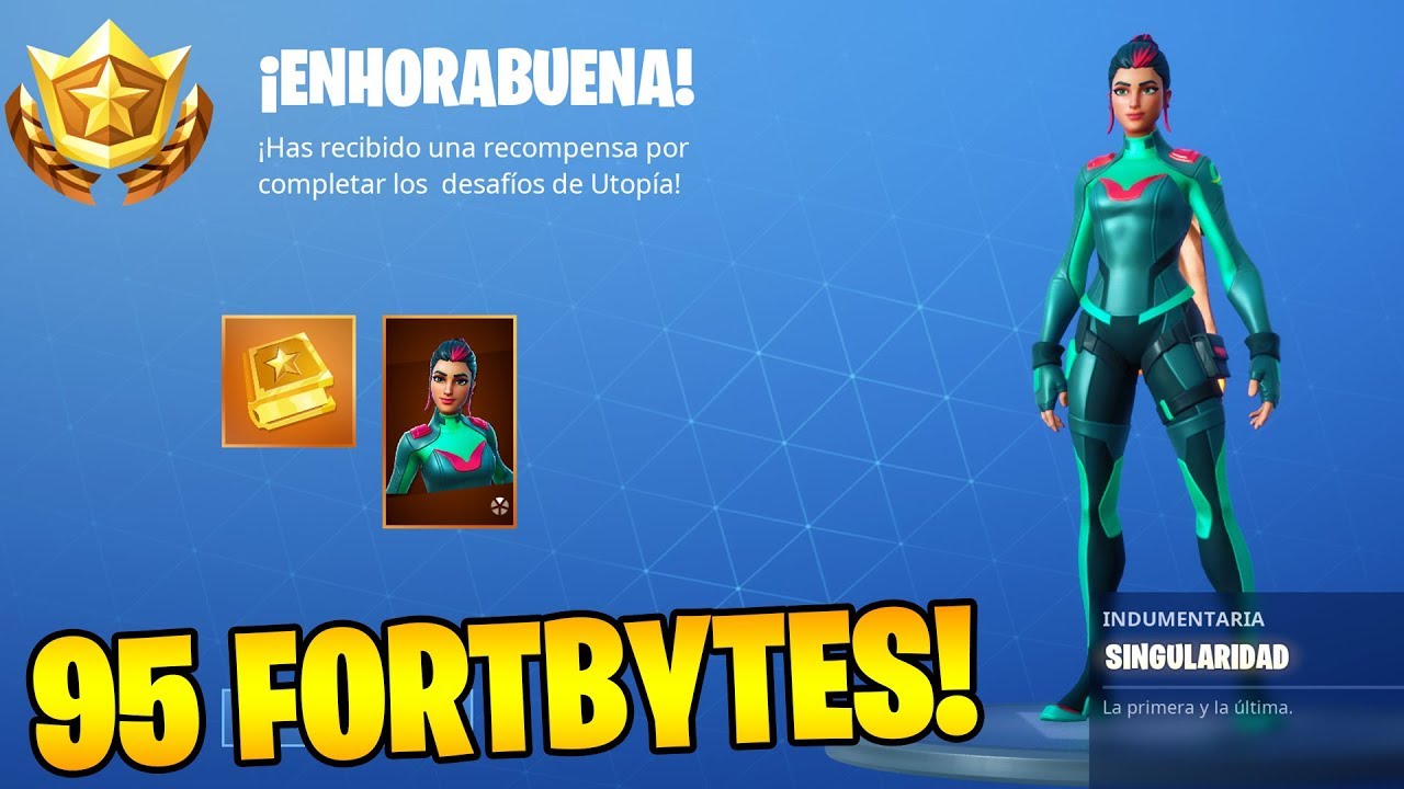 FORTBYTE #5 UBICACIÓN para DESBLOQUEAR la SKIN de SINGULARIDAD ...