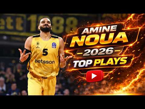 🇫🇷 Amine Noua Is a PROBLEM in 2026 💥Aris B.C. Thessaloniki
