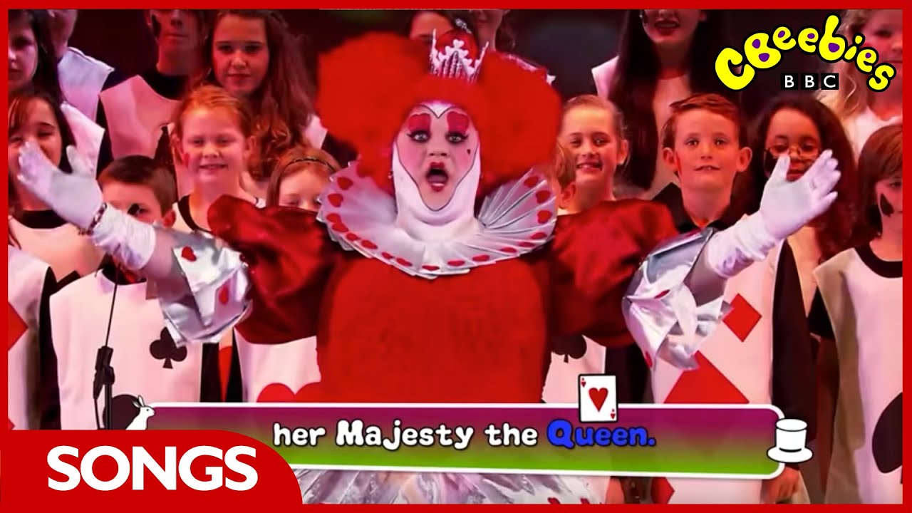 CBeebies: Alice in Wonderland - Sing-a-long 'The Queen of Hearts' Song ...
