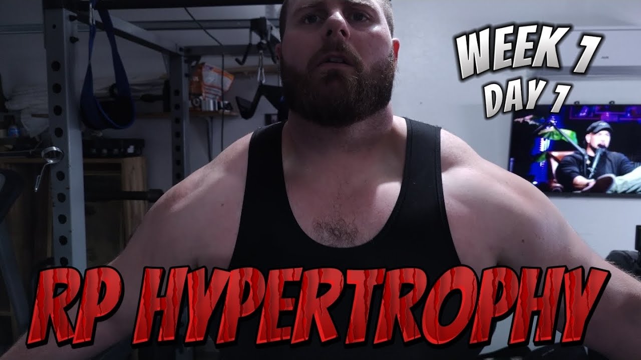 Trying out RP HYPERTROPHY APP - WEEK 1: DAY 1 - YouTube