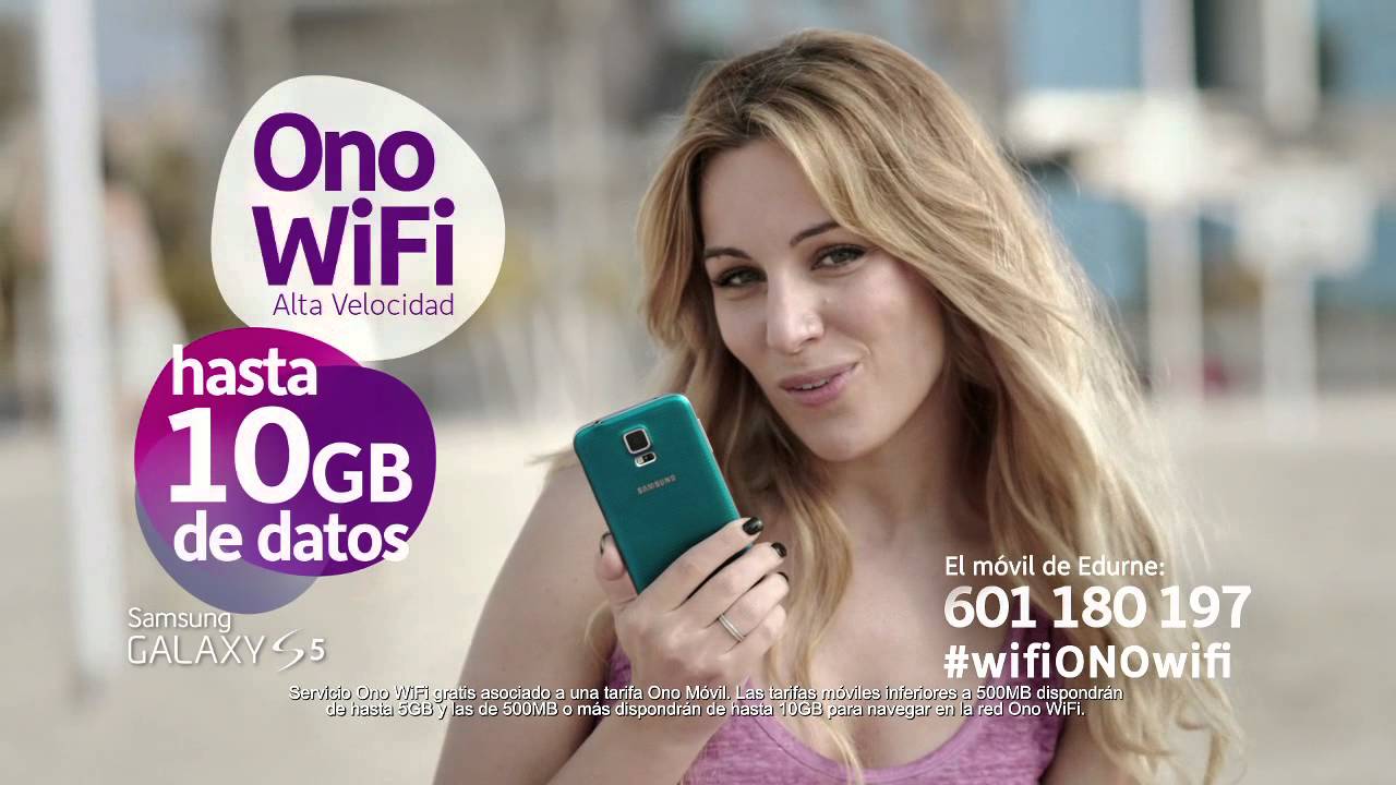 ONO MOVIL "WifiONO Edurne Playa" - YouTube