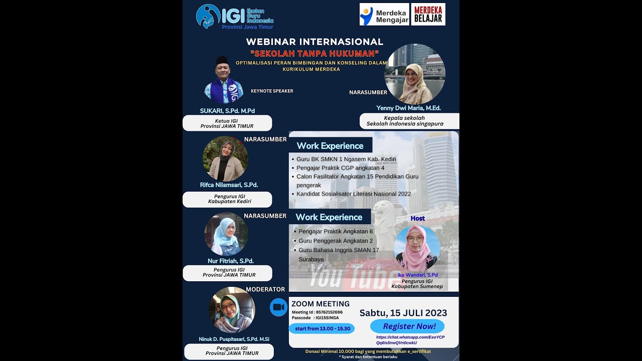 WEBINAR INTERNASIONAL I - YouTube