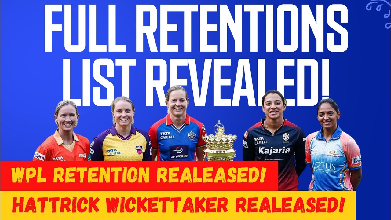 Issy Wong Released!😳|Wpl Retention List Released!|Shreyas Iyer Comeback ...