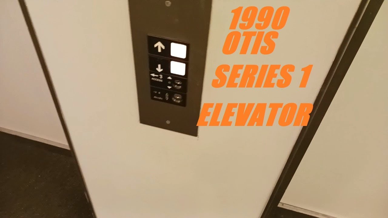 RETRO 1990 OTIS SERIES 1 ELEVATOR IN DOWNTOWN MONTREAL - YouTube