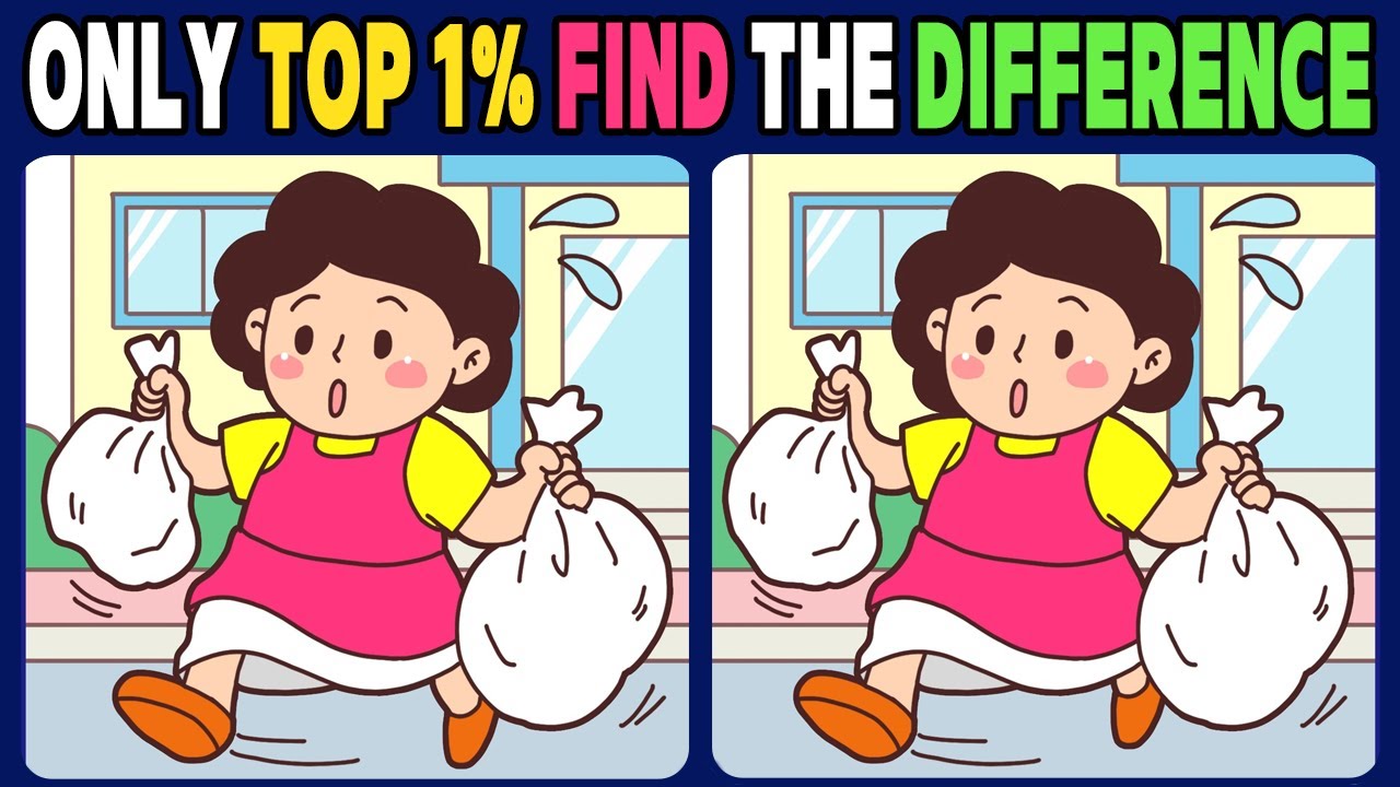 【Spot the difference】Only top 1% find the differences / Let's have fun ...