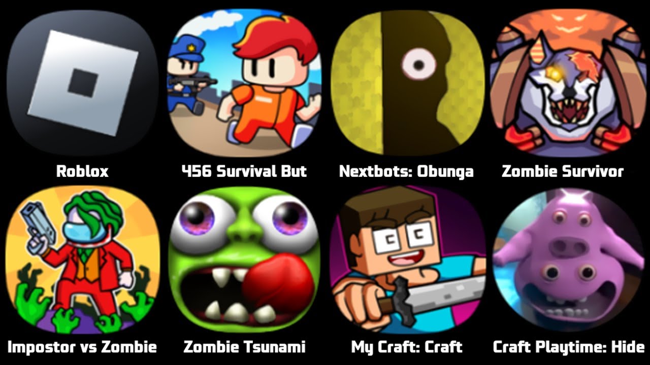 Roblox, 456 Survival But It's Prison, Nextbots, Zombie Survivor ...