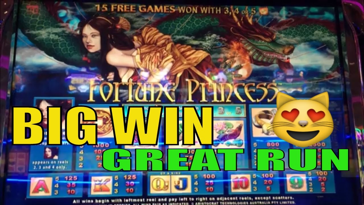 ★BIG WIN☆FORTUNE PRINCESS Slot machine (Aristocrat) Live Play & Big win ...