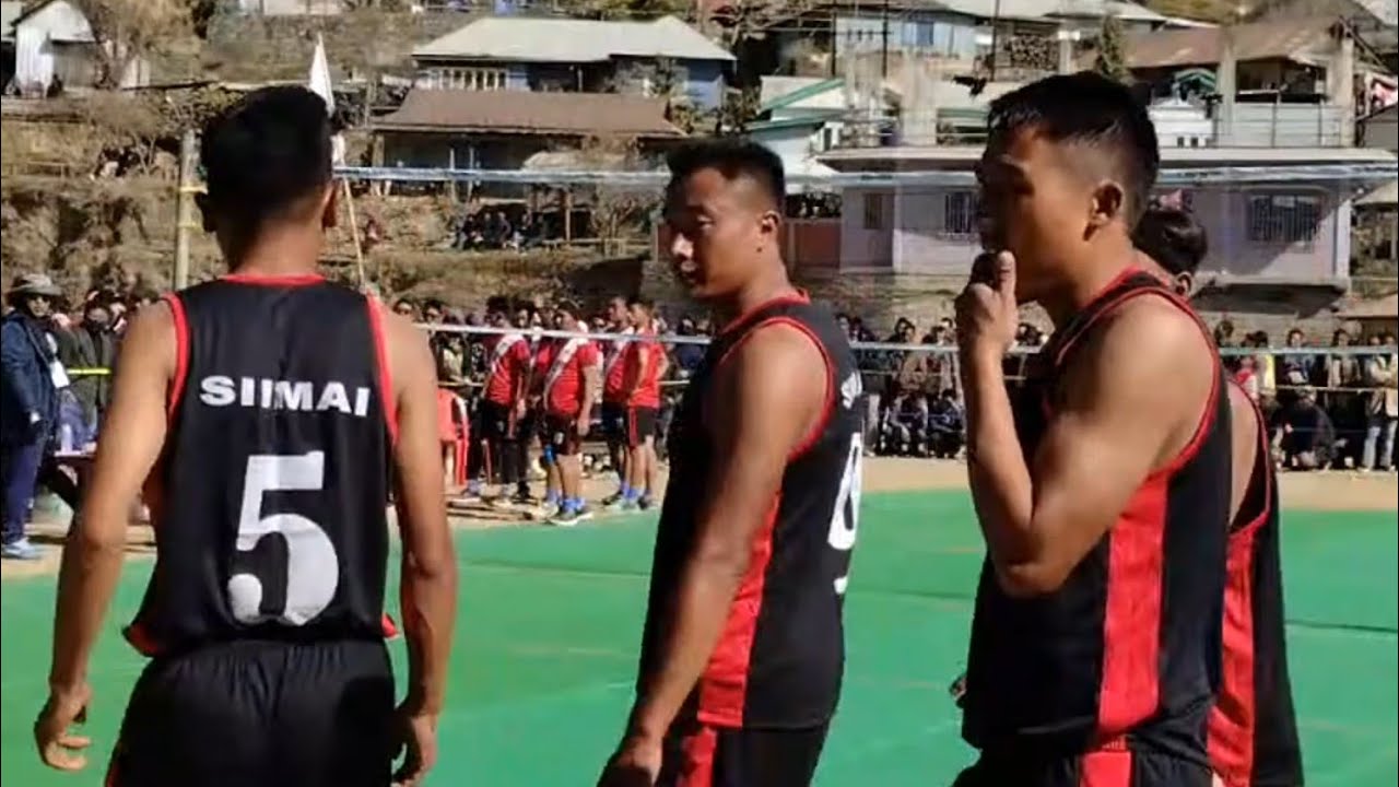 XXlll PNTM tournament Mans volleyball ll Siimai v/ s Phuba khuman - YouTube