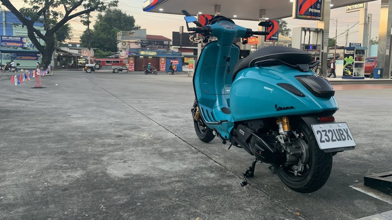 VESPA SPRINT BLUE AUDACE / ASADO HALO ( CHINESE ASADO ) EATS / 2-5-2022 ...