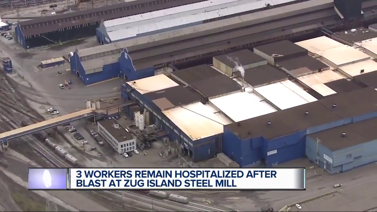 3 workers remain hospitalized after blast at Zug Island Steel Mill ...