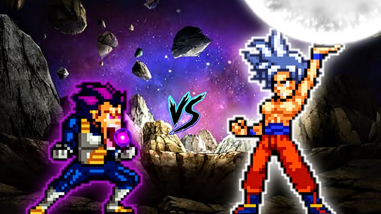 Vegeta Ultra Ego (New) VS Goku MUI DBFZ V2 in Jump Force Mugen😱 - YouTube