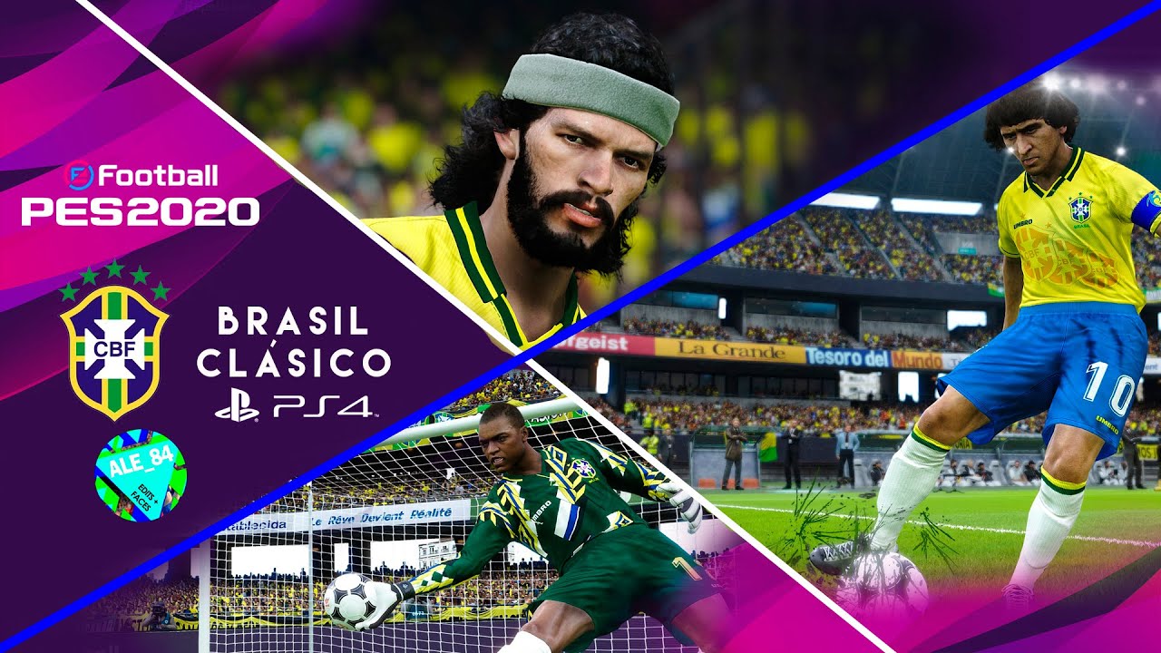 BRASIL CLÁSICO/ CLASSIC BRASIL Efootball PES 2020 (PS4) Ale_84 (PES ...