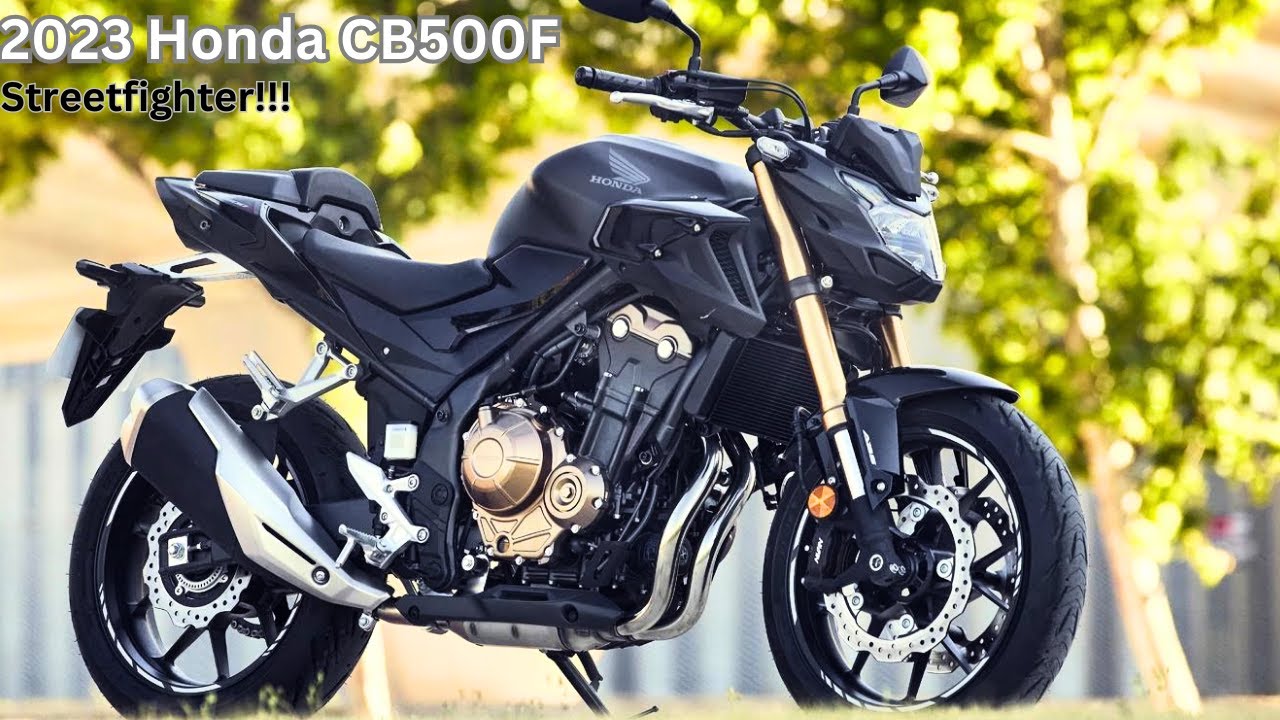 New Honda Streetfighter CB500F 2023 Specification Unveiled - YouTube