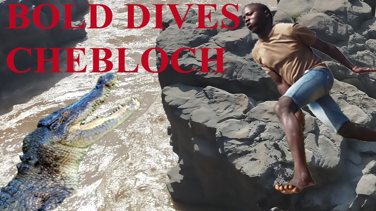 Chebloch Gorge Daredevil Divers At Crocodile Infested Kerio River ...