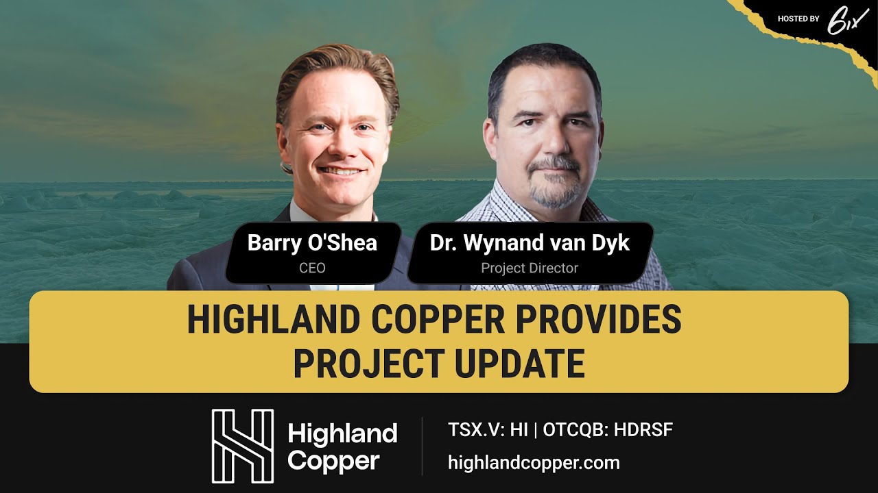 Highland Copper Provides Project Update - YouTube