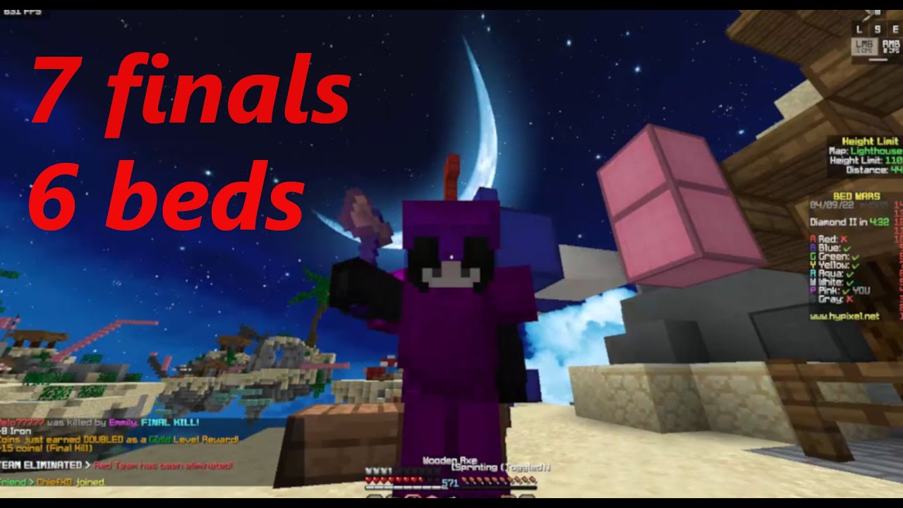 A Nearly Perfect Game of Solo Bedwars (stream highlight) - YouTube