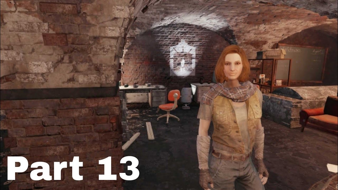 Fallout 4 Part 13 - Discovering the Railroad! - YouTube