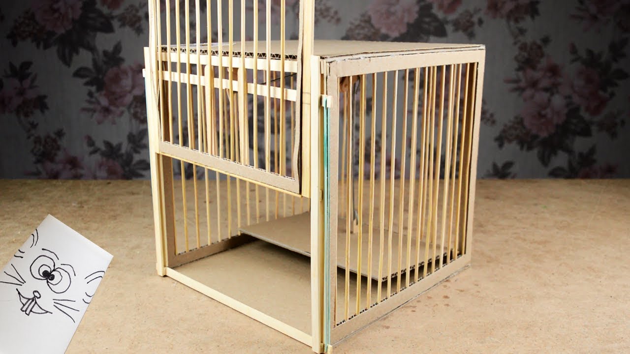 DIY Simple Rat Trap / mr. hotglue's family - YouTube