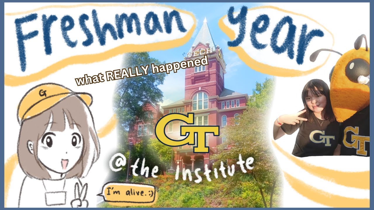 FIRST YEAR at georgia tech! 🐝 | an honest recap as an international ...