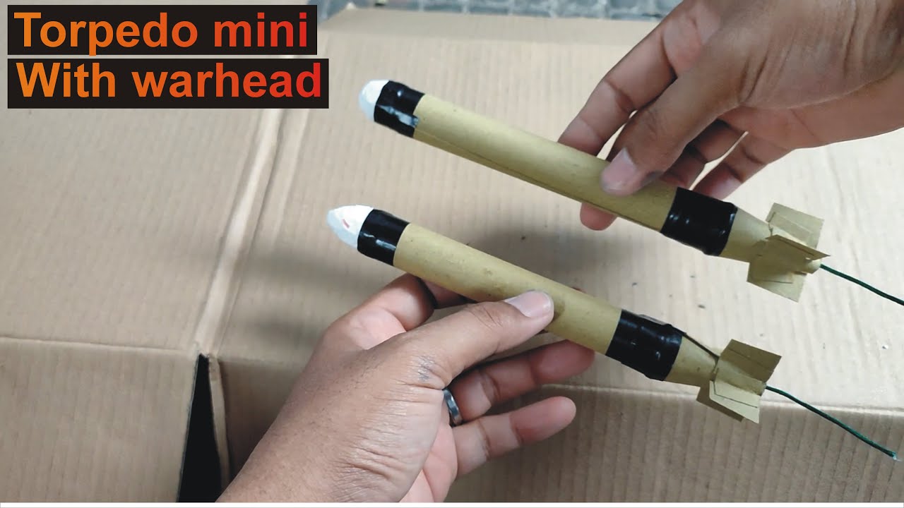 DIY How to make Torpedo | Cara membuat Torpedo - YouTube