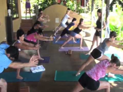Morning Yoga Class With MJ Shaw - YouTube