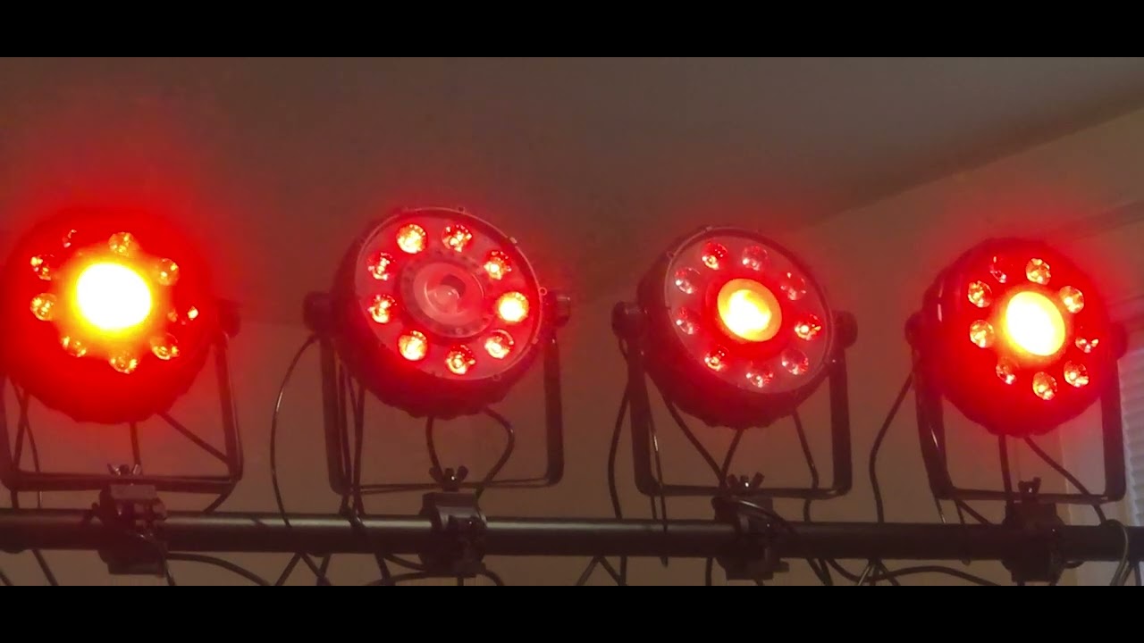 Learning & testing RGB matrix with these lights - YouTube