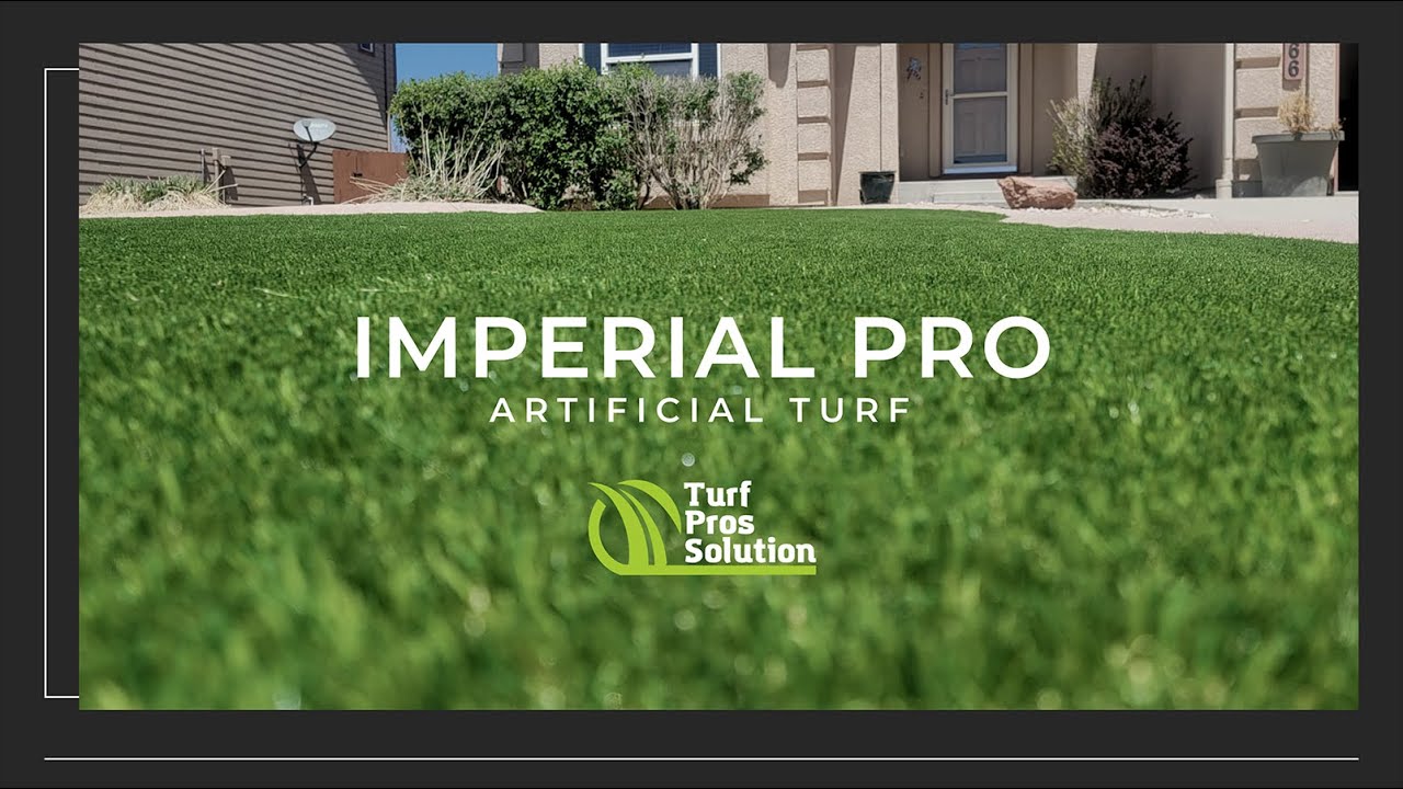 Turf Pros Imperial Pro Artificial Grass - YouTube