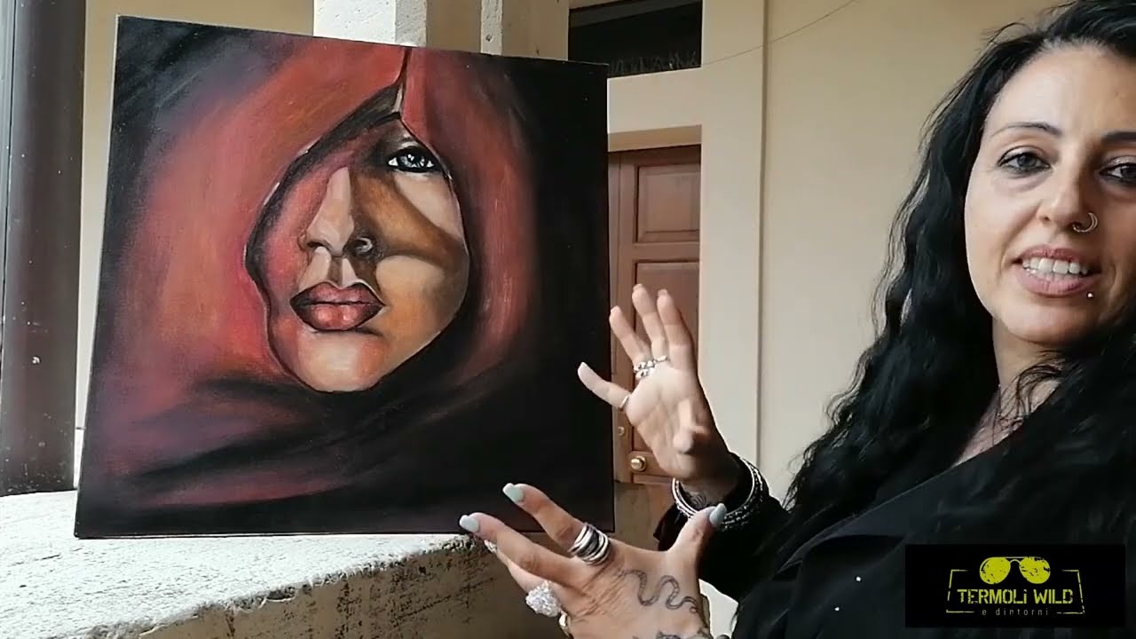 Da Larino Maria Teresa Corbo in arte Mary Pittrice - YouTube