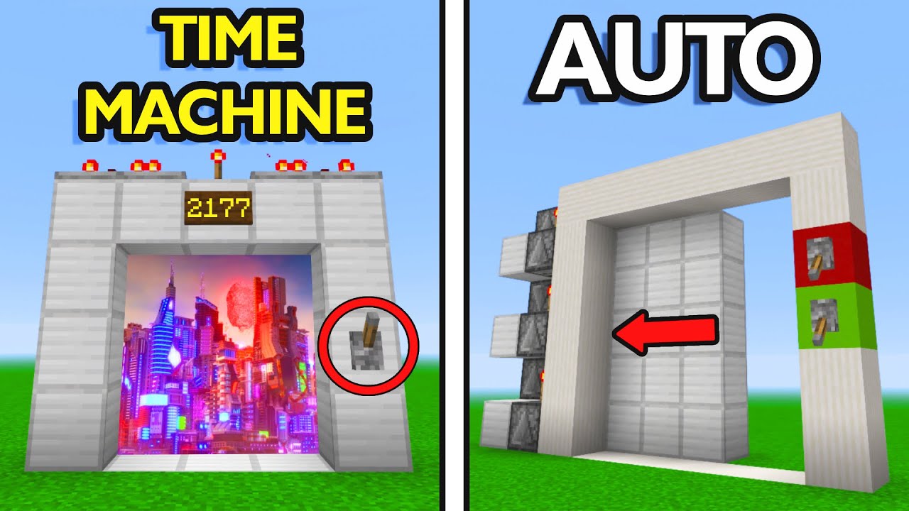 🔥Genius Redstone Build Hacks Minecraft Compilation! #1 - YouTube